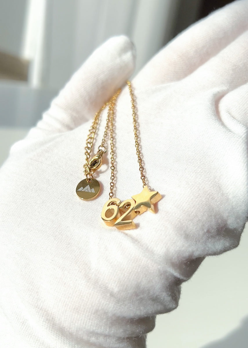 Personalisierte Kette mit Zahlen/Nummern – Welatê Min